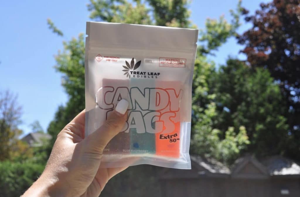 Buy Treat Leaf Edibles Extra 80mg THC Candy Bags (9-Pack Gummy) Online ...